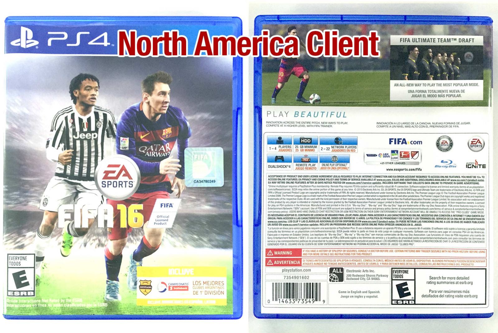 How To Distinguish The FIFA 16 PS4 Disk Version In Different Countries